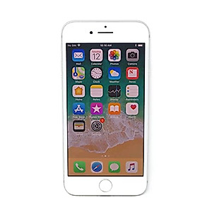 Apple iPhone 8, US Version, 256GB, Silver - GSM Carriers (Renewed)