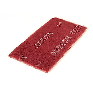 Mirka 18-118-447 25 pieces 4 1/2-Inch by 9-Inch Very Fine Scuff Pads 360 grit, red, black, grey, beige