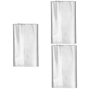 ULTECHNOVO 3pcs Sheet Experiment Supplies Electrode Material Anode for Zinc Electroplating Zinc Electrode Strips Analysis Test Experimental Supply Zinc Anode Zinc Element Plate Silver
