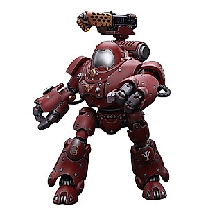 HiPlay JoyToy Warhammer 40K Collectible Figure: Adeptus Mechanicus Kastelan Robot with Incendine Combustor 1:18 Scale Action Figures (JT7738)