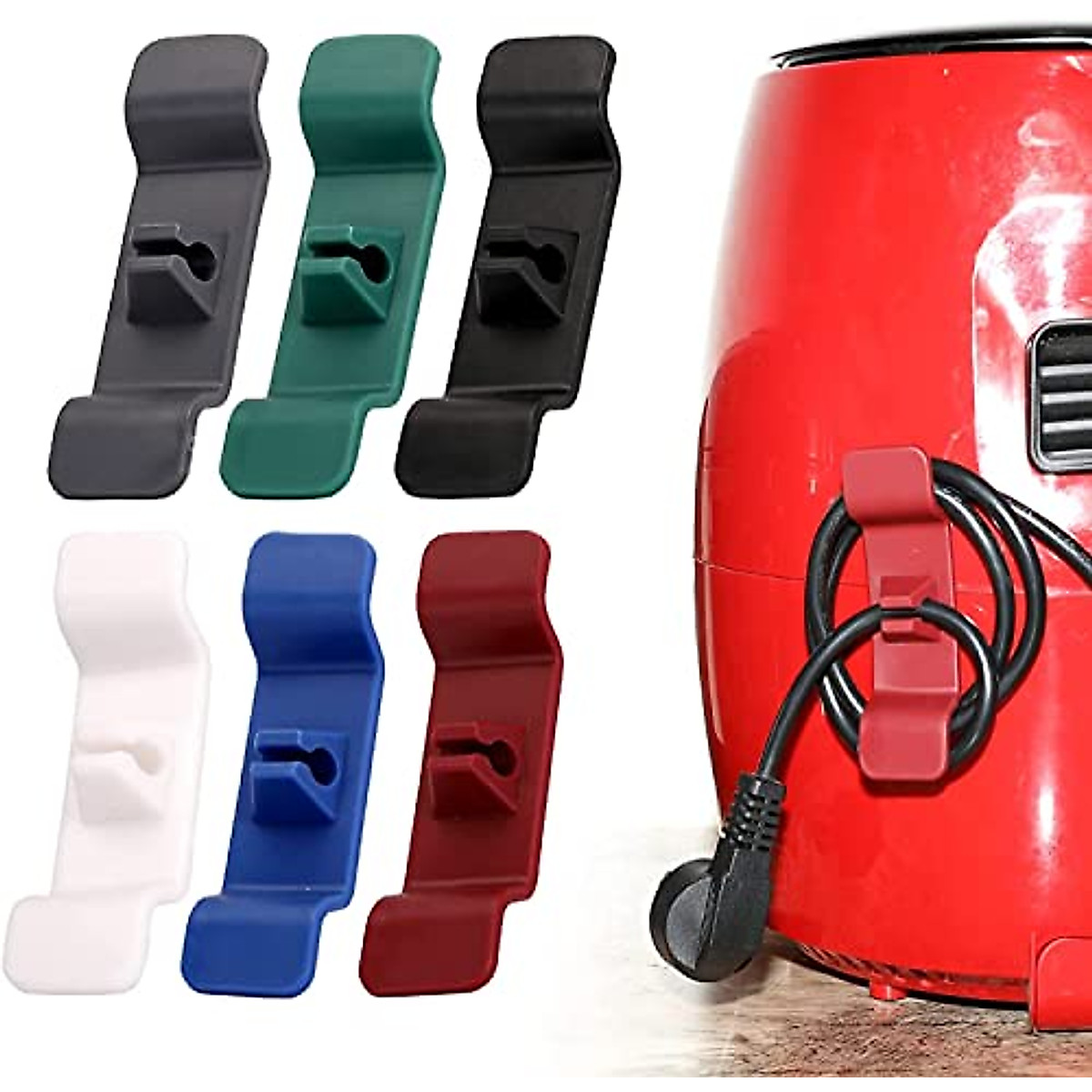 24 PCS Stand Mixers Cord Organizer, Kitchen Appliances Cord Wrapper Mixer Wrap, Essential Cable Organizer, Wire Storage Attachment Compatible with Coffee Maker Pressure Cooker Air Fryer