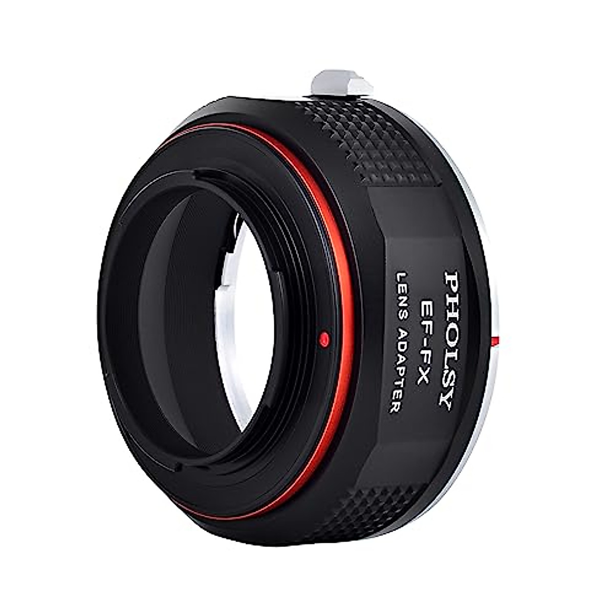PHOLSY EF to FX Lens Mount Adapter Manual Focus Compatible with Canon EOS EF EF-S Lens to Fuji X Mount Camera Body Compatible with Fujifilm X-H2S, X-Pro3, X-T5, X-T4, X-S20, X-S10, X-T30II, X-E4