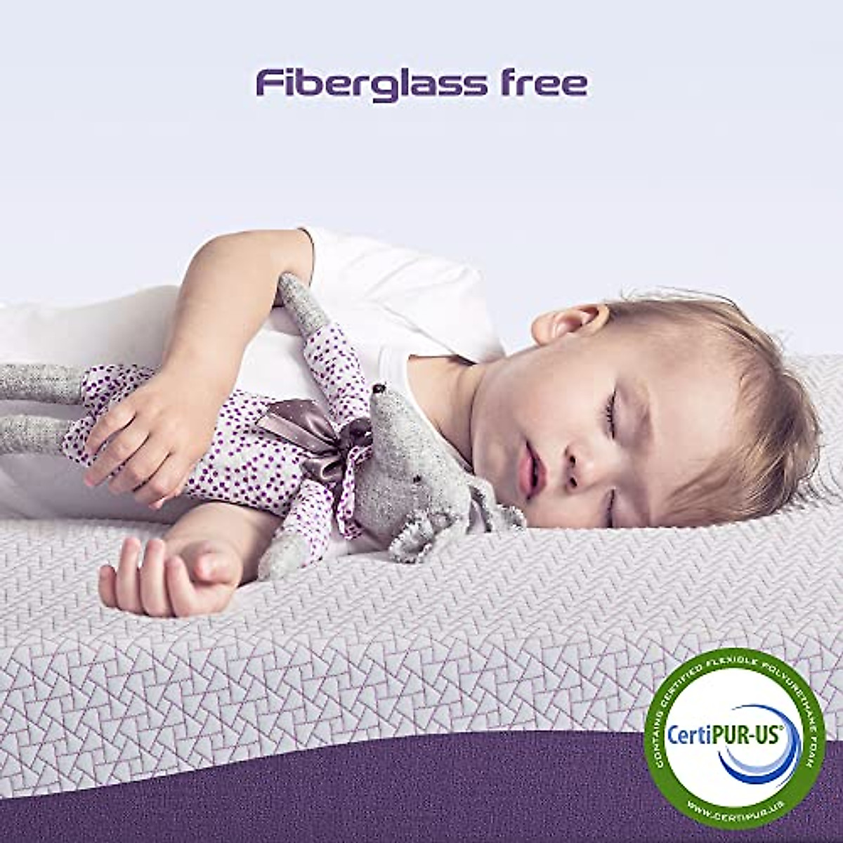 Sersper 12 Inch Bamboo Charcoal Cooling Gel Memory Foam Full Mattress -Medium Plush - with Moisture Wicking Cover and Edge Support for Motion Isolating - Made in North America