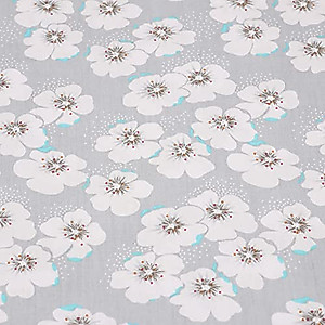 Hanjunzhao Grey Fabric Fat Quarters Bundles, Quilting Sewing Precuts Cotton Fabric, 18 x 22 inches