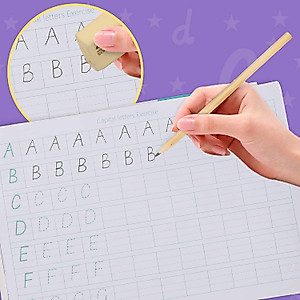 TOY Life Dry Erase Alphabet Flash Cards with ABC Flash Cards for Alphabet Affirmation Workbook - Toddler Flash Cards Preschool Homeschool 3 4 5 Years Flash Cards Read Write Learning Cards Toddlers