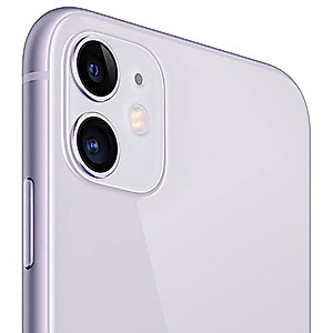 Apple iPhone 11, 64GB, Purple - Fully Unlocked (Renewed)