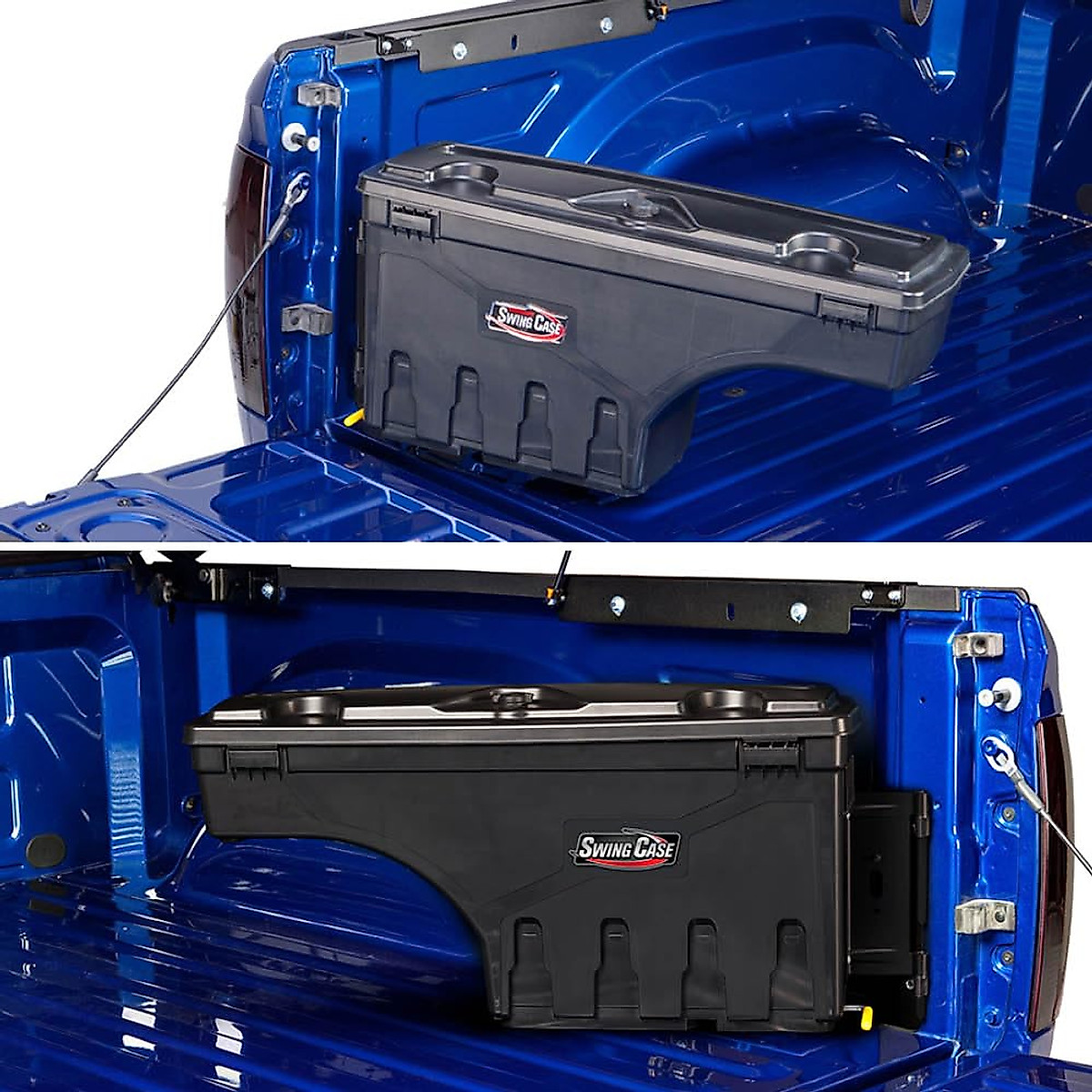 UnderCover SwingCase Truck Bed Storage Box | SC300P | Fits 2002 - 2018, 2019 - 2020 Classic Dodge Ram 1500, 2003-20 2500/3500, Passenger