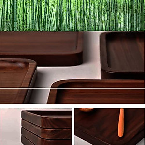 Unique Bamboo Cheese Board, Charcuterie Platter and Serving Tray for Wine, Crackers, Brie and Meat, 15.7 x 3.9 x 0.6 inch