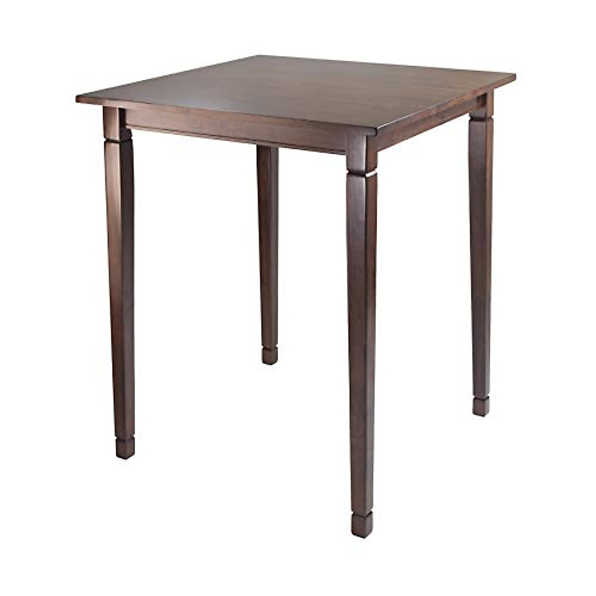 Winsome Kingsgate, 33.86" W x 33.86" D x 38.9" H, Walnut