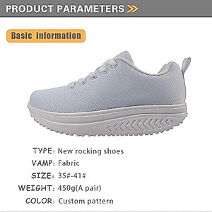 FOR U DESIGNS Women’s Lace-up Walking Shoes Lightweight Tennis Shoes Casual Running Sneakers Butterfly Print Sports Shoes Size 7