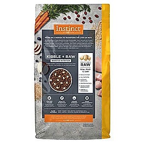 Instinct Raw Boost Whole Grain Real Chicken & Brown Rice Recipe Natural Dry Dog Food, 4.5 lb. Bag
