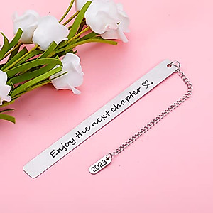 2023 Graduation Bookmark Gifts for Women Men Inspirational Bookmark for Friend Boy Girl Birthday Teacher Day Present for Her Him Retirement Promotion Leaving Christmas Gift for Boss Coworker