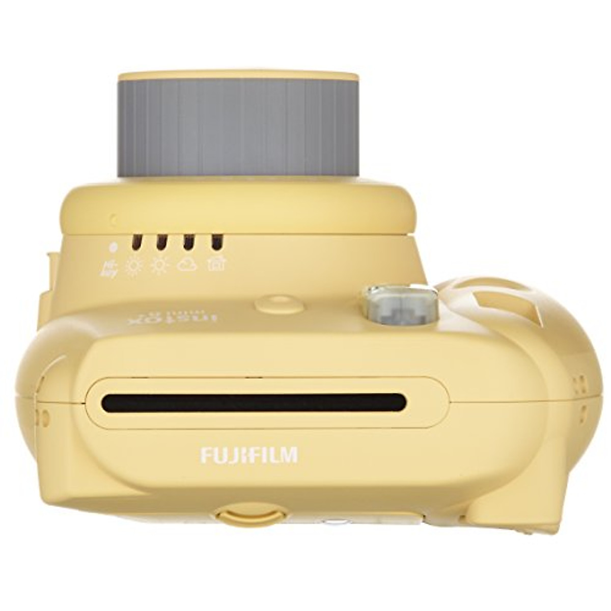 Fujifilm Instax Mini 8+ (Honey) Instant Film Camera + Self Shot Mirror for Selfie Use - International Version