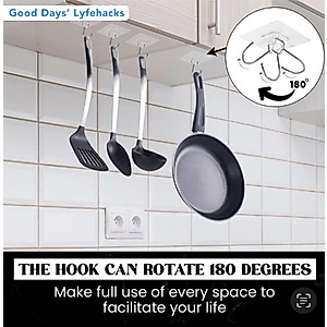 10-Pack Heavy Duty Adhesive Hooks for Robe & Towel – Waterproof Wall Mounted Hooks for Hanging, Strong Sticky Hooks for Kitchen, Bathroom, and Office – Damage-Free, Easy Installation, Transparent