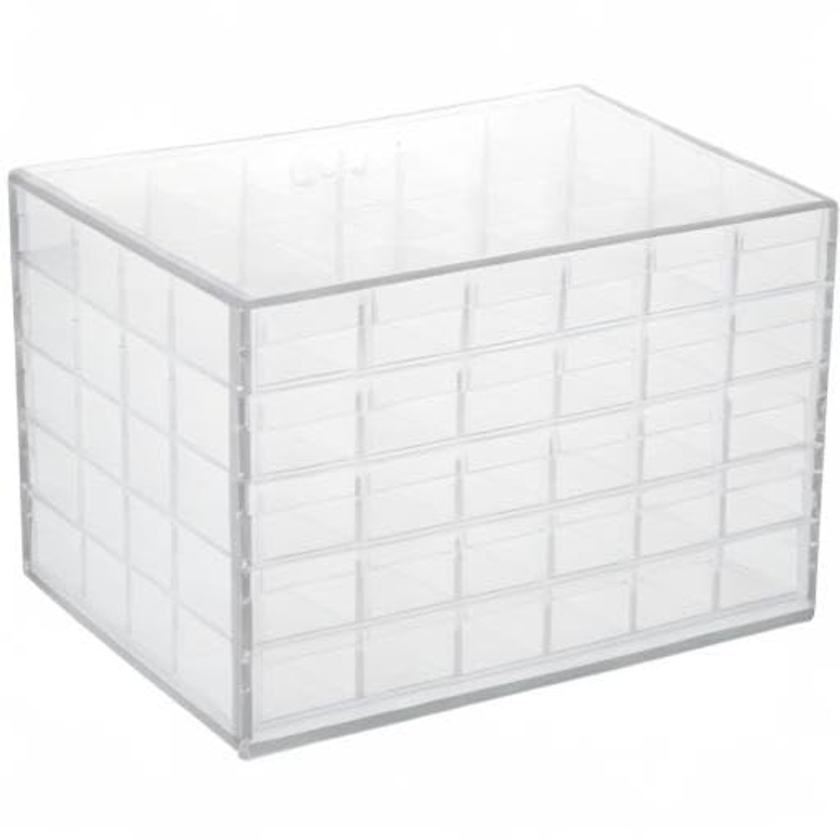 Nail Tip Storage,Nail Decoration Storage Box,120 Grids Sequence Organize Box Transparent Empty Nail Tips Organizer Holder Container Nail Display Jewelry Case