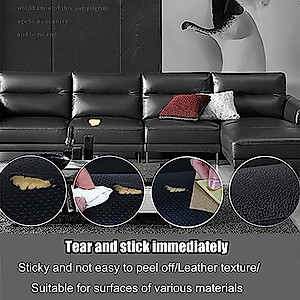 Leather Repair Patch 3M Adhesive Self-Adhesive Leather Repair Subsidy, Car Interior/Sofa/seat/Leather Bag Repair Patch (Color : A17, Size : 100x137cm/39.4x54")