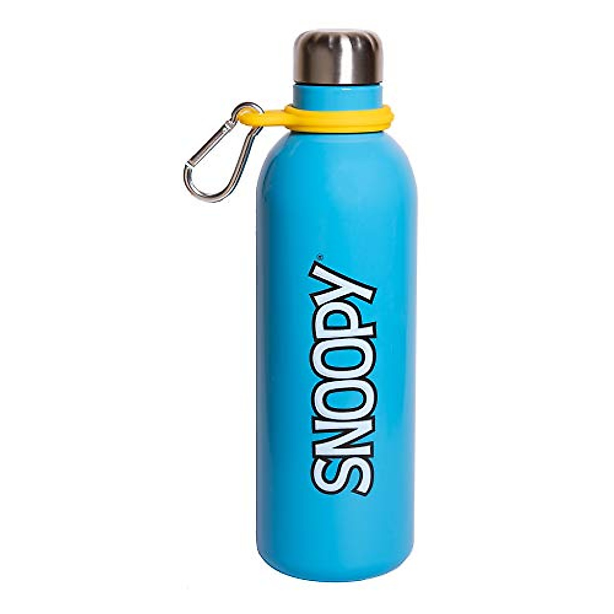 Grupo Erik Snoopy Metal Hot&Cold Bottle 500ml - 17 oz | Snoopy Gifts | Hot And Cold Water Bottle | 500ml Water Bottle | Water Bottle Metal | Cute Water Bottle