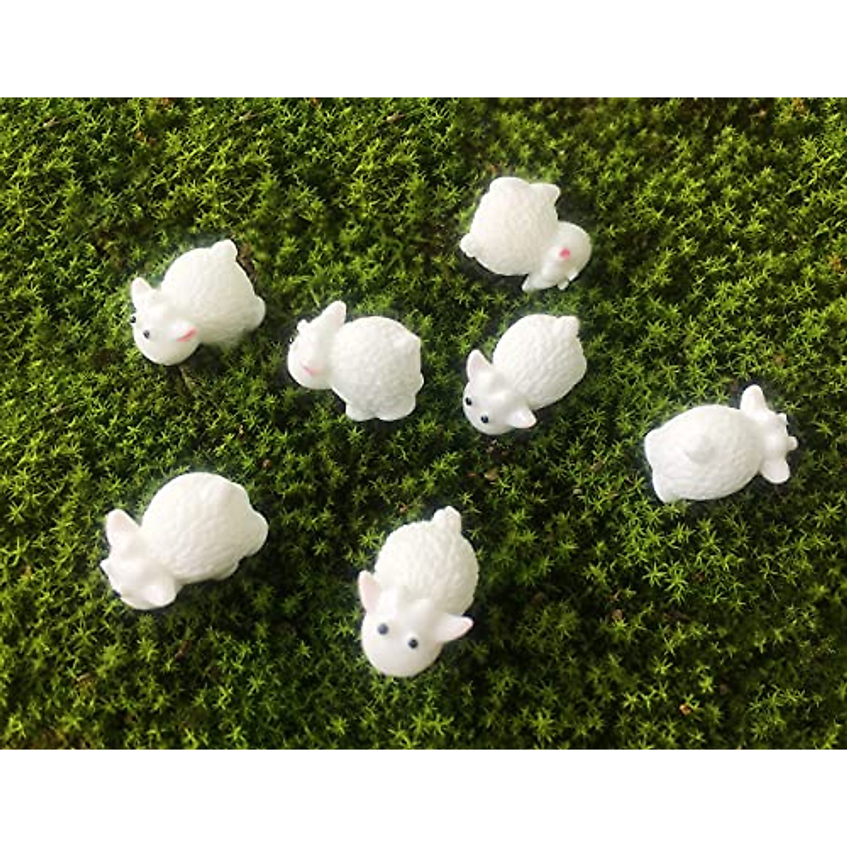 HoneyToys Miniature Garden Herd of Sheeps