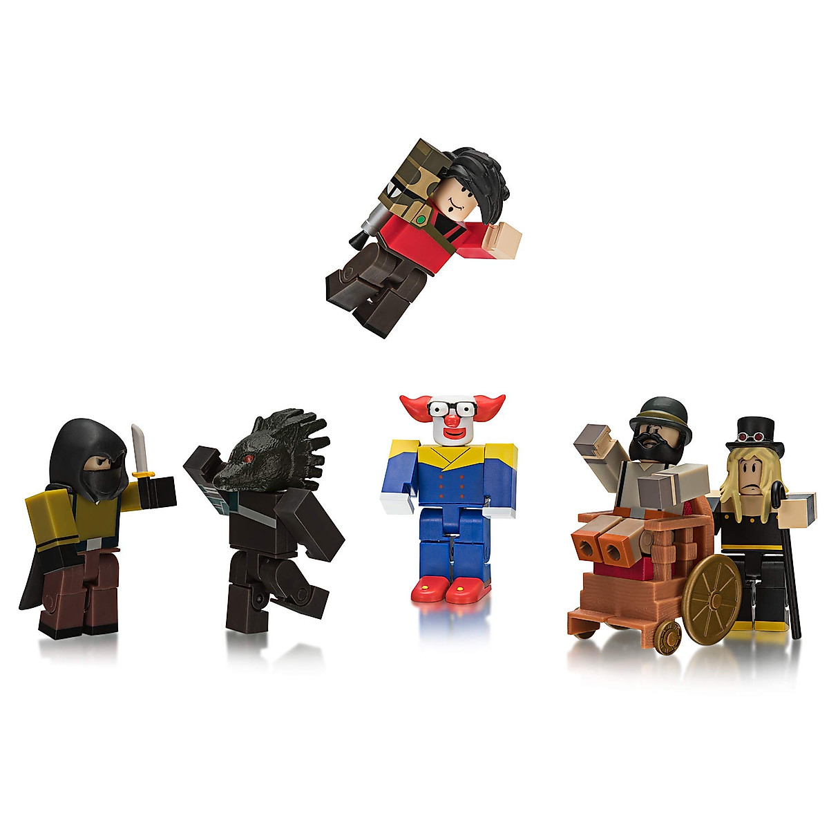 Roblox Action Collection - Night of the Werewolf Six Figure Pack [Includes Exclusive Virtual Item]