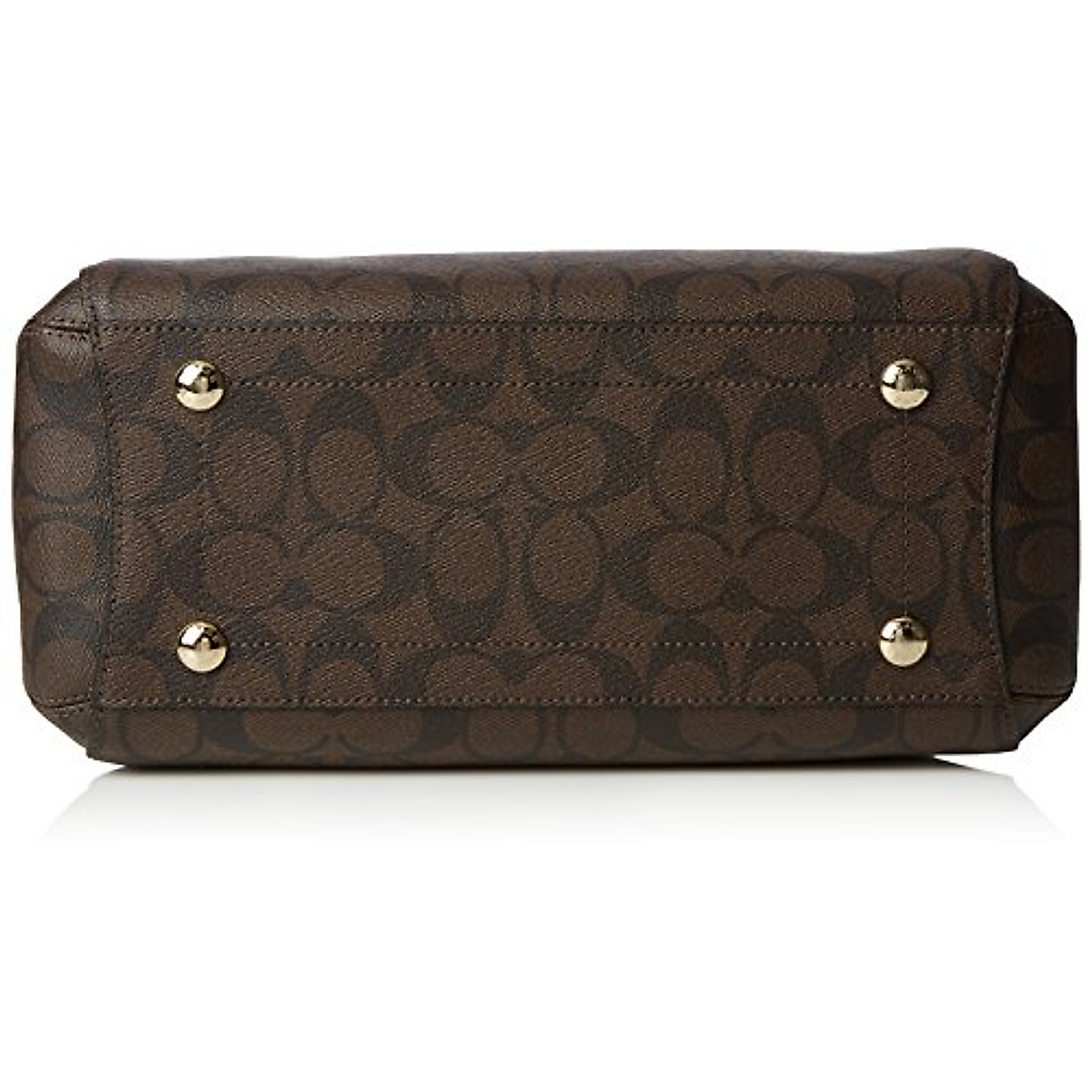 Coach Margo Carryall and Crossbody handbag (Brown Black)