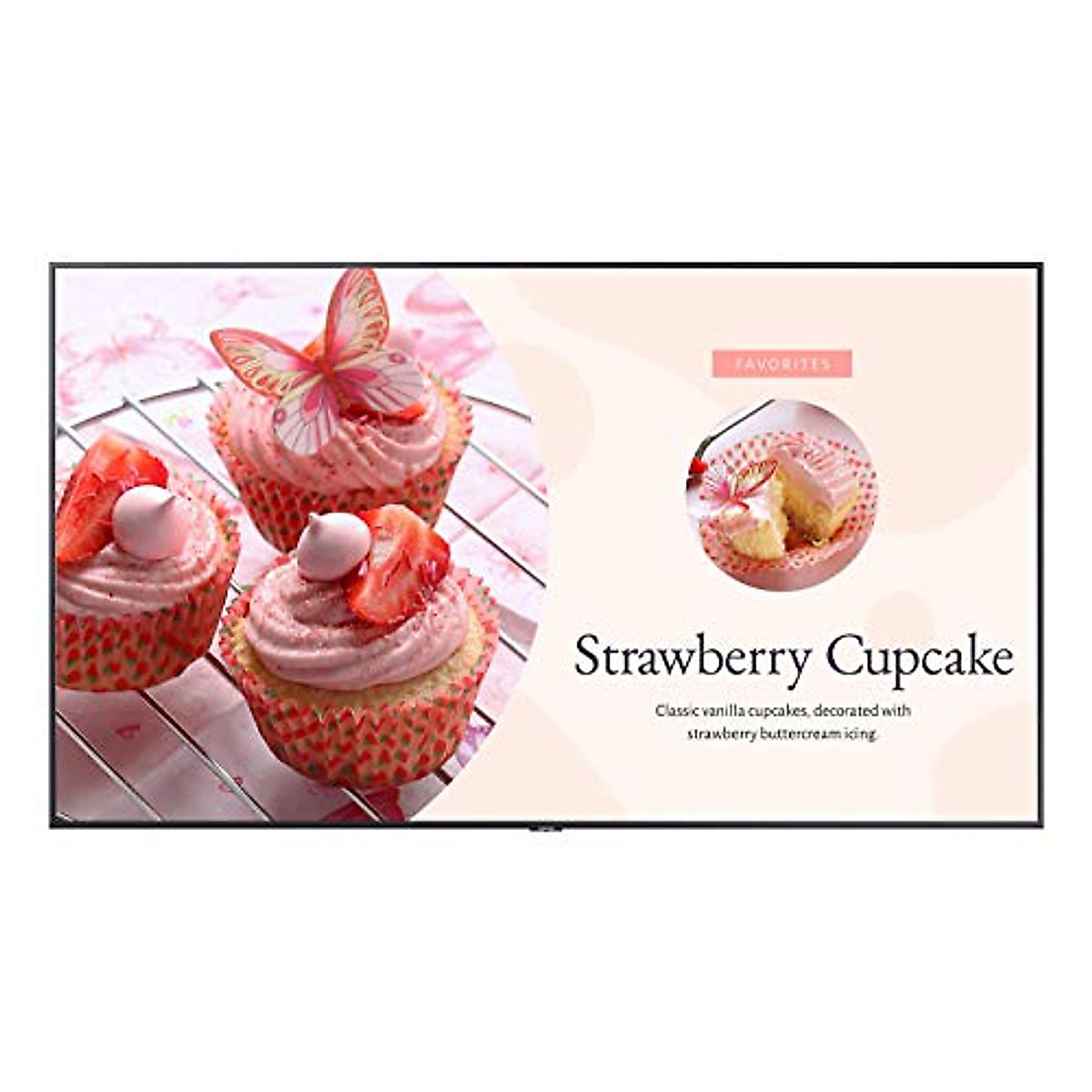 Samsung 75 Inch BE75T-H 4K PRO TV with Easy Digital Signage Software with HDMI, USB, TV Tuner and Speakers 300 nits (LH75BETHLGFXGO) (Renewed)