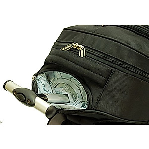 "E-Z Roll" Brand High-end 19 in. Laptop Rolling Backpack/Wheeled Backpack