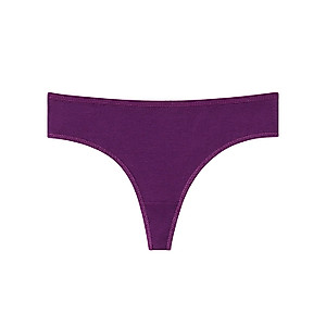 Nabtos Cotton Thongs Women's G string panties Sexy Intimate Lingerie underwear Pack 6 or 12