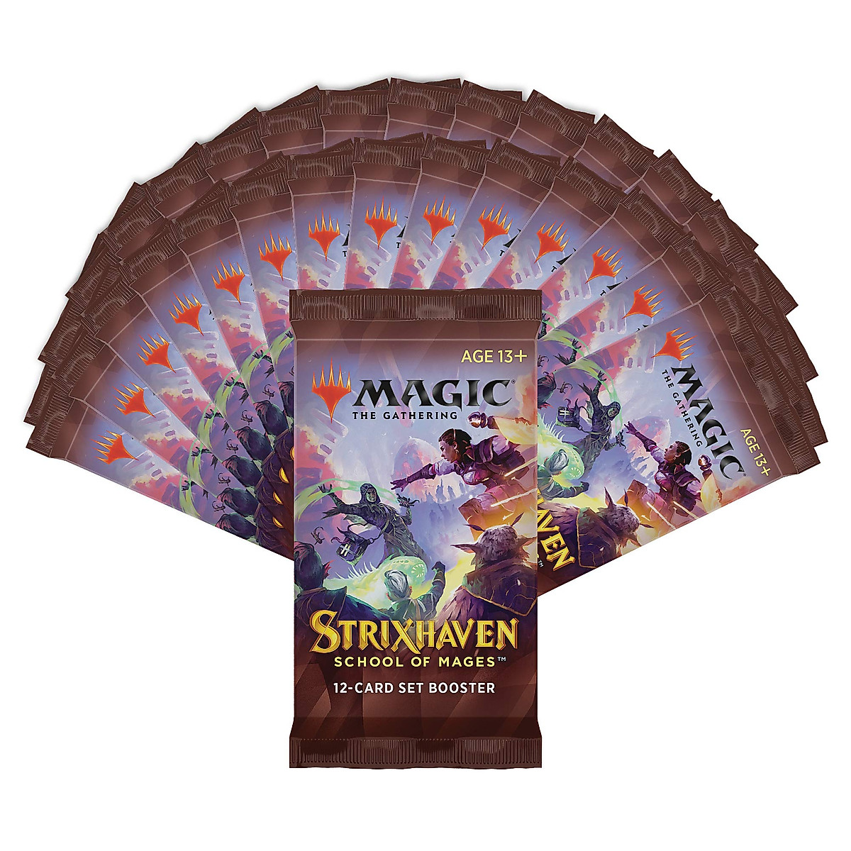 Magic: The Gathering Strixhaven Set Booster Box | 30 Packs (360 Magic Cards)
