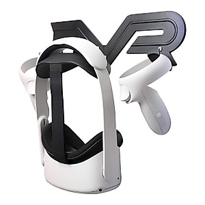 CNBEYOUNG VR Headset Wall Mount Storage Stand Hook Compatible with Quest 3S 3 Quest 2 Pro, Apple Vision Pro, Valve Index, PSVR 2, HTC Vive, Pico 4, Pimax VR MR XR Headsets and Controllers (Black)