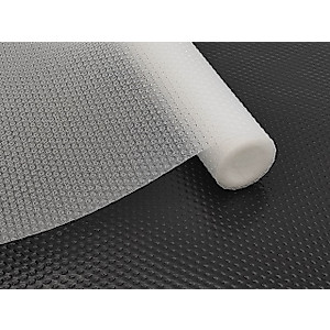 8 Pieces Anti Slip Washable Refrigerator Liners Mat, Kitchen Organization, Drawers Organization, Table Mats, Glass Tops (Blue)