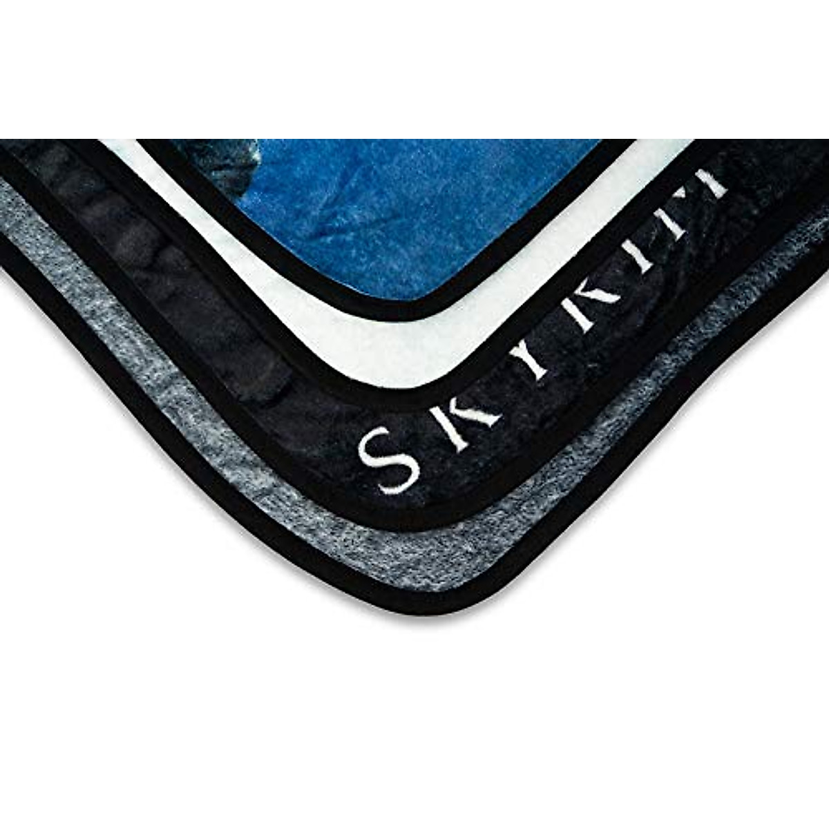 JUST FUNKY The Elder Scrolls Skyrim Video Game Fleece Throw Blanket | Skyrim Soft Blankets and Throws | Official The Elder Scrolls Skyrim Throw Blankets | Measures 60 x 45 Inches