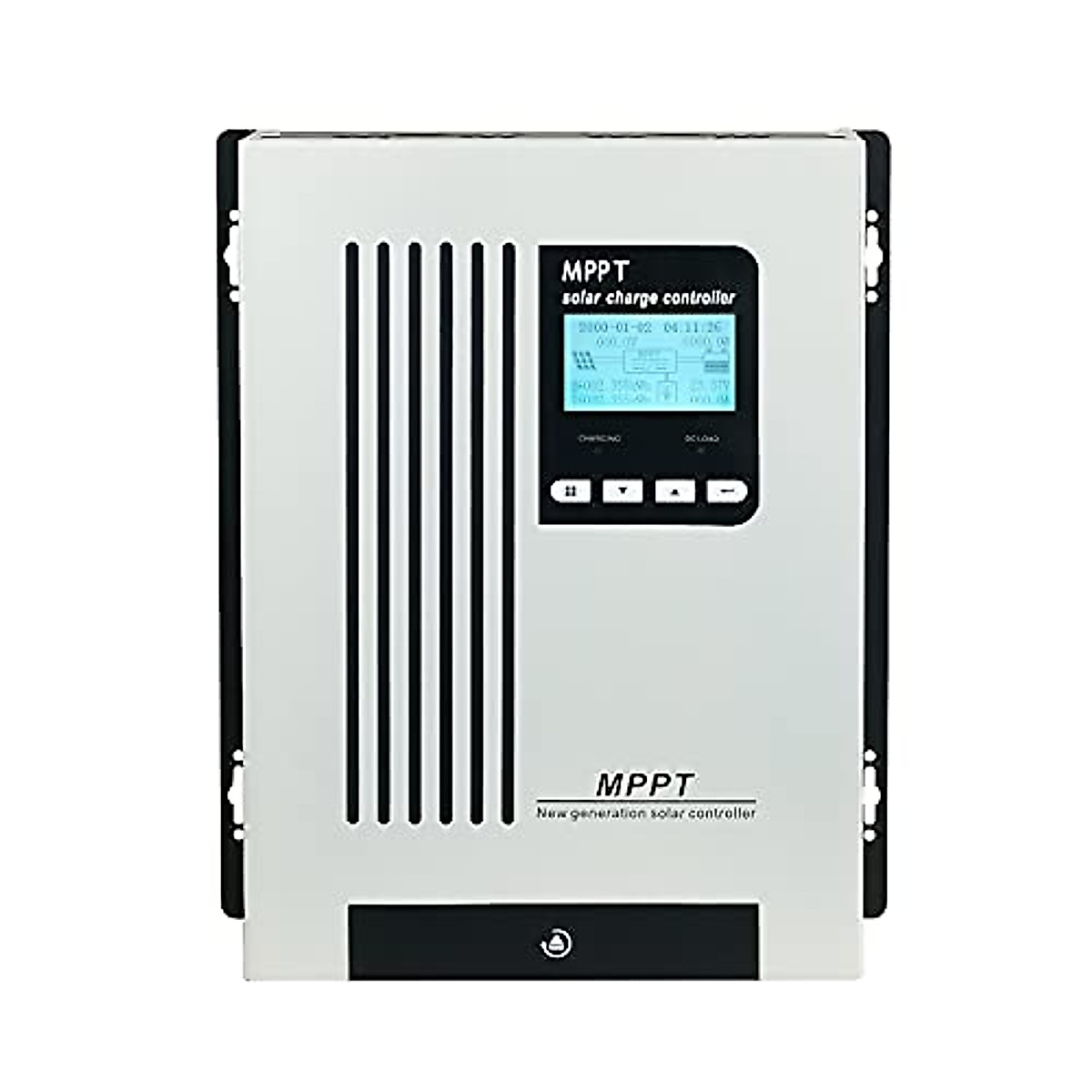 SOLAFANS 48V 120A MPPT Solar Power Charge Controller 12V 24V DC150V PV 6600W Dead Battery Reactivation Support Lead Acid, Sealed, Gel, AGM, Lithium Battery with LCD Display Charging Status