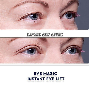 Eye Magic Premium Eye Lift (S/M Refill) Made in America. Instantly Lifts and Defines Droopy, Sagging or Hooded Eyes Safe for Daily Use