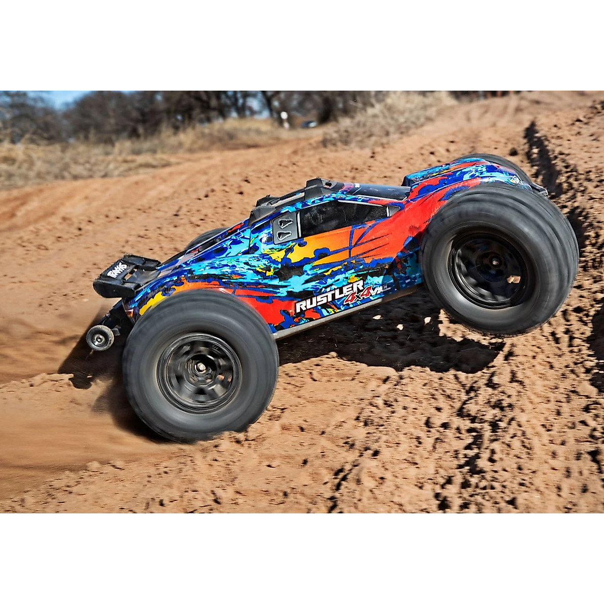 Traxxas 6792 Sledgehammer Heavy Duty 2.8 Inch Pre-Assembled Black Wheels for Remote Control Cars, Pair