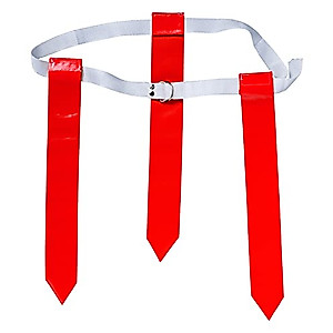 Flag Football 12 Players 3 Flags Adult Kids Youth Set 55 Pieces with Football