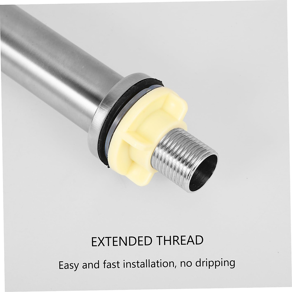 OSALADI 2pcs Black Sink Faucet Toothbrush Travel Case Stainless Steel Water Tap Brass Faucet Faucets for Bath Sinks Stainless Steel Faucet Taps Toilet Water Tap American Style Wash Basin