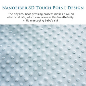 ZIGJOY Baby Sleeping Bag Three-Layer Thicken Swaddle Blanket for Newborn 0-9 Months 2-Way Zipper Fleece Blanket Baby Sleeping Bag Widen Hem Baby Winter Sleeping Sack(Light Blue)