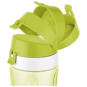 Sencor SBL2201GR 300W Smoothie Blender with 2 Impact Resistant BPA Free Bottles, Green