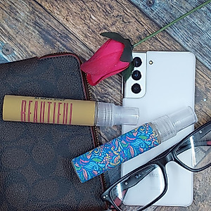 Mini Body Spray For Women, Long Lasting Perfume for Teenage Girls, Small Gifts Under 10 Dollars, Birthday Gifts For Her, Ladies Fragrance Collection - Alcohol Free, 1 Oz. (Amber Romance)