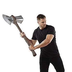 Avengers Marvel Endgame Marvel Legends Stormbreaker Electronic Axe Thor Premium Roleplay Item with Sound FX, for Fans, Collectors, and Adults