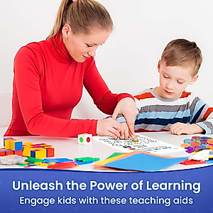 MR CHIPS Magnetic Bingo Chips with Metal Edge 3/4 Inch - 100 Upgraded Pieces Assorted Transparent Bingo Chips - Available in 7 Colors in A Reusable Bag