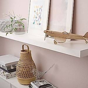 Lack Floating Shelf Wall Mounted Bookcase Storage Organizer White 43 1/4x10 1/4"