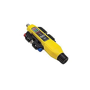 Klein Tools VDV512-101 Explorer 2 Coax Tester Kit, Includes Cable Tester/Wire Tracer/Coax Mapper with Remotes to Test up to 4 Locations & VDV110-061 Radial Cable Stripper, Coaxial Cable Stripper