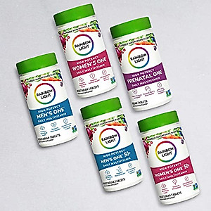 Rainbow Light Multivitamin for Women, Vitamin C, D & Zinc, Probiotics, Women’s One Multivitamin Provides High Potency Immune Support, Non-GMO, Vegetarian, 90 Tablets