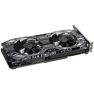 EVGA GeForce RTX 2080 XC GAMING, 8GB GDDR6, Dual HDB Fans & RGB LED Graphics Card 08G-P4-2182-KR (Renewed)