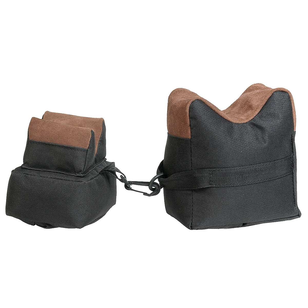 Outdoor Connection Leather Unfilled Bench Bag (2-Piece Set), Black