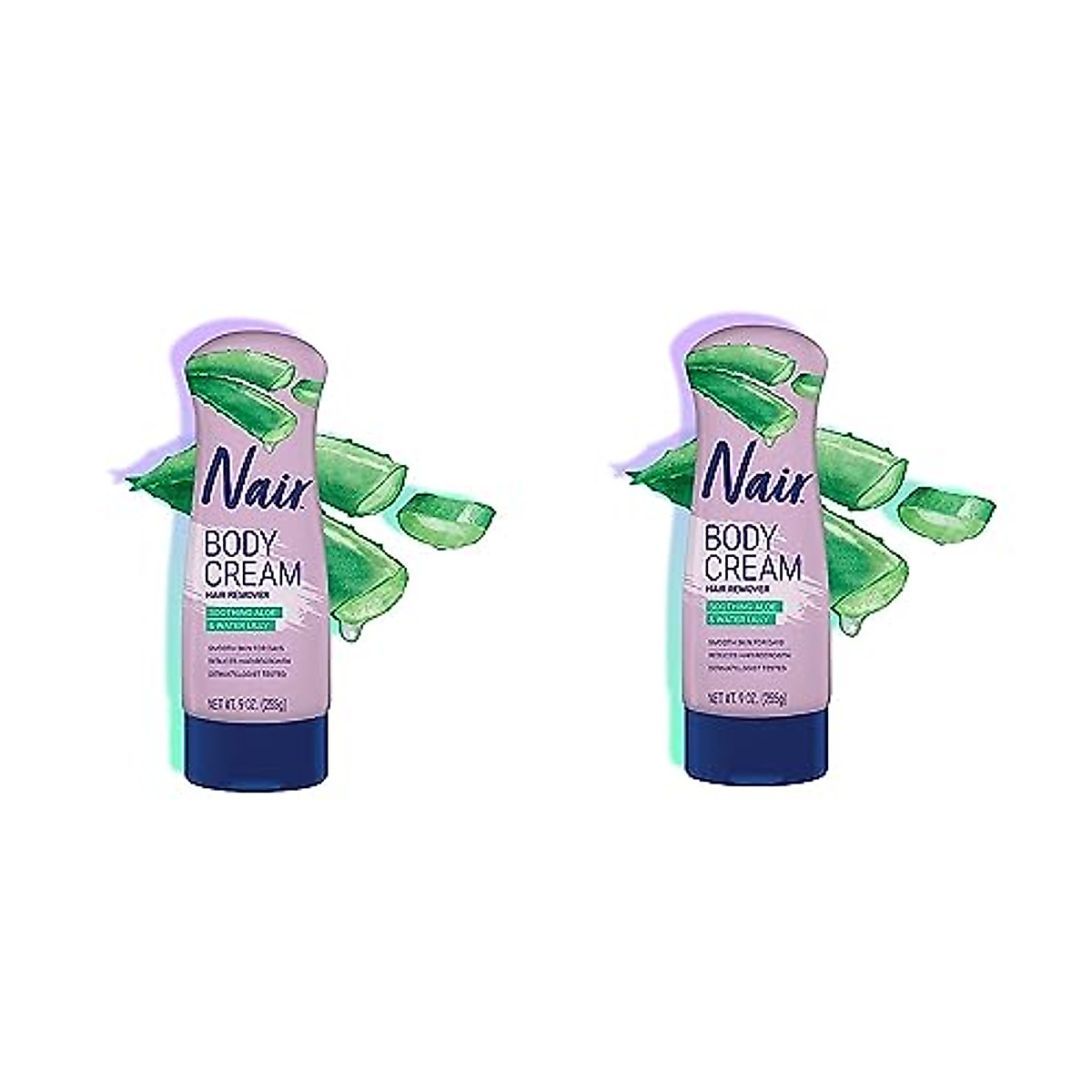 Nair Hair Removal Lotion - Aloe & Lanolin - 9 oz - 2 pk by Nair