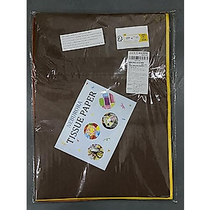 NEBURORA 108 Sheets Autumn Gift Wrap Paper Orange Brown Yellow Tissue Paper Fall Tissue Bulk for Thanksgiving Day Birthday Holiday Presents Packaging and Fall Theme Party Decoration