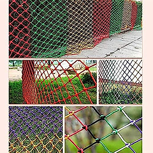 EkiDaz HXRW Rope Net Protective Rope Netting Safety Net Outdoor Climbing Net for Kids Anti-Fall Net for Treehouse Playground Playground Sets for Backyards (Size : 2 * 5m(6.6 * 15.15ft))