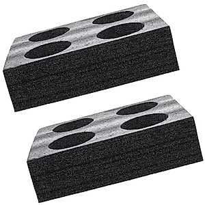 Mobestech 2 Pcs Cup Holder Tray Cupholder Tray Foam Cup Holder Beverage Cup Holder Coffee Mug Holder Stand Disposable Trays Takeout Packing Tray Drink Holder Drinks Tray Cup Carrier
